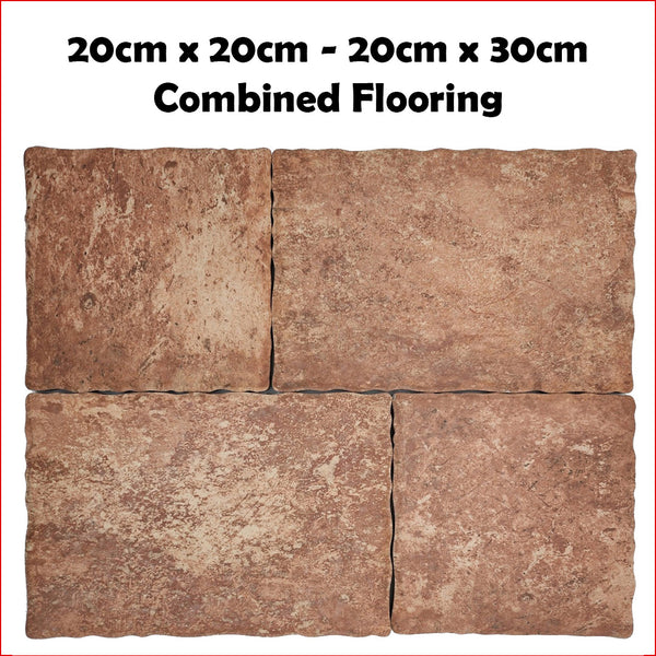 Forest Brick Tumbled Porcelain Paver 20mm (200mm x 300mm) – Decoridea