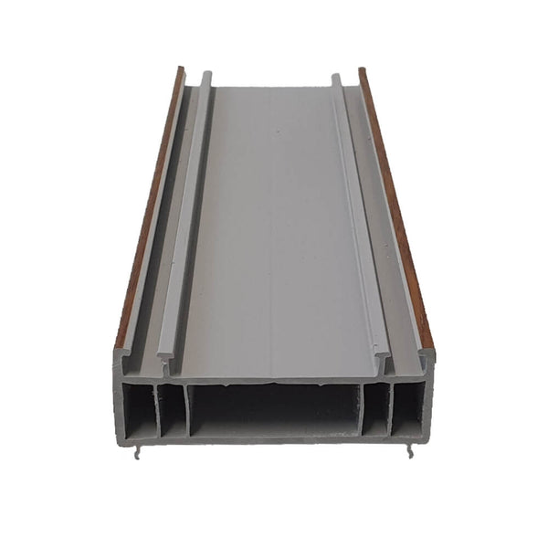 70mm Golden Oak uPVC Add-on Window Door Frame Extension Packer Head Ex ...