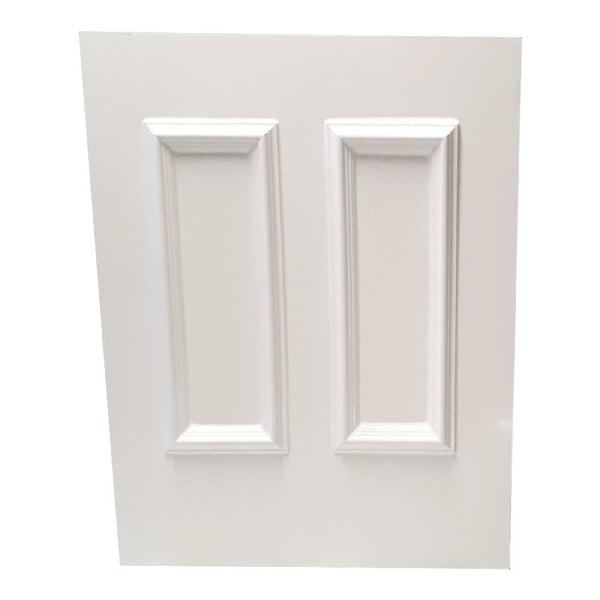 Half Door Panel White uPVC 24mm 30mm Single or Double Side Reinforceme ...