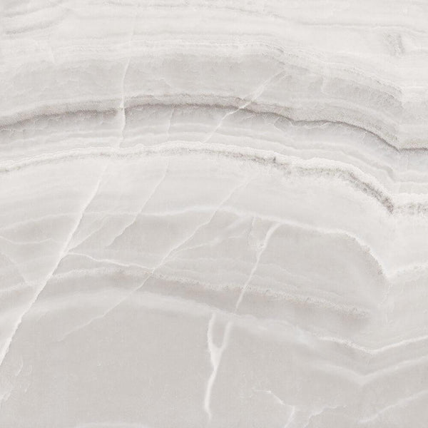 Smooth Onyx Rectified Large Format Polished Stone Effect Porcelain (12 ...