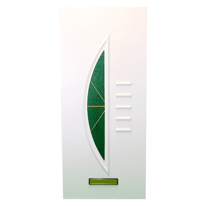 uPVC White Full Door Panel 24mm 870mm x 1970mm - Nepeta (BAU 30 ...